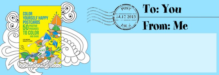 Postcard Coloring Page Downloadables - Thunder Bay Press