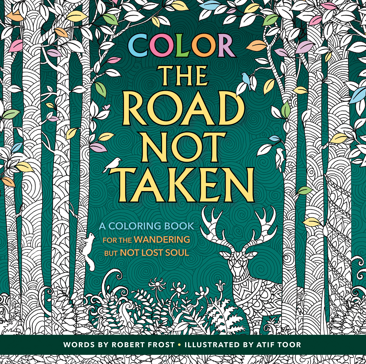 The Road Not Taken Coloring Page Downloads - Thunder Bay Press