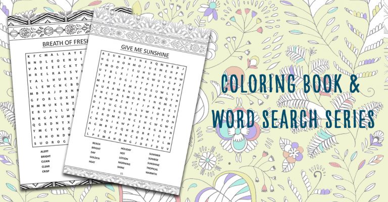 Coloring and Word Search: The Perfect Combo - Thunder Bay Press