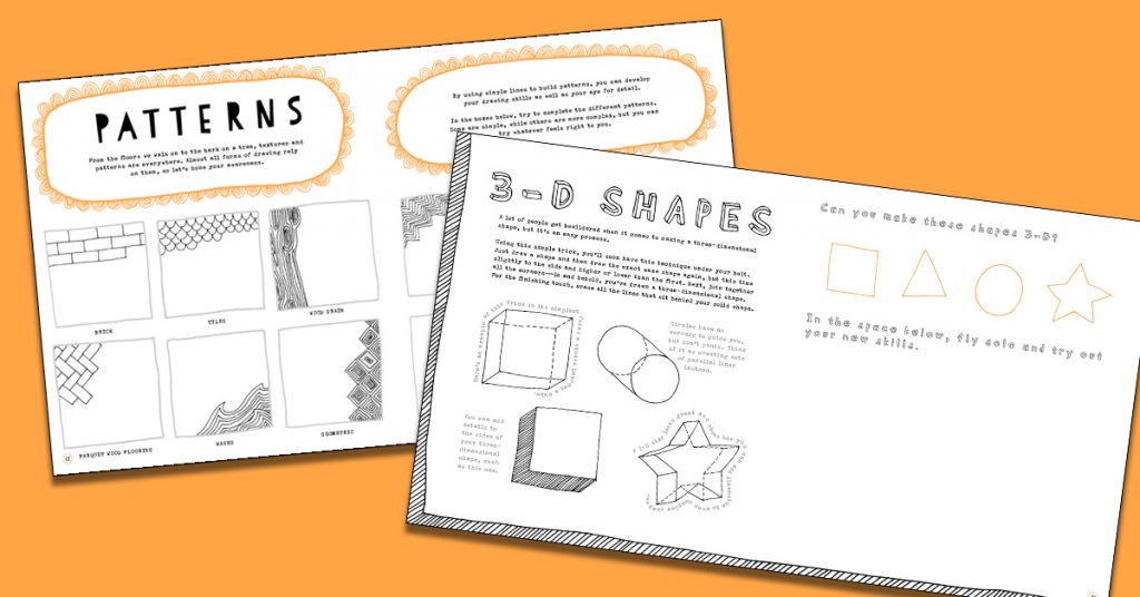 Never Say "I Can't Draw!" Again with This Activity Book - Thunder Bay Press