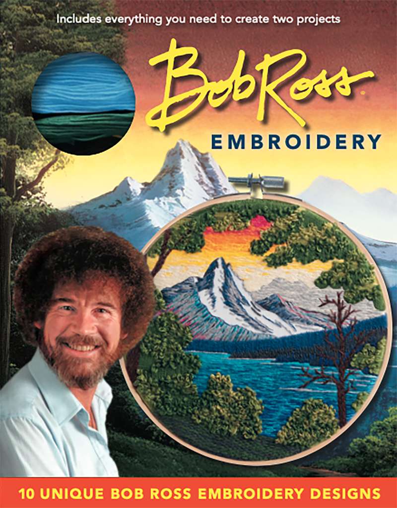 Bob Ross Color-By-Number Downloadable - Thunder Bay Press